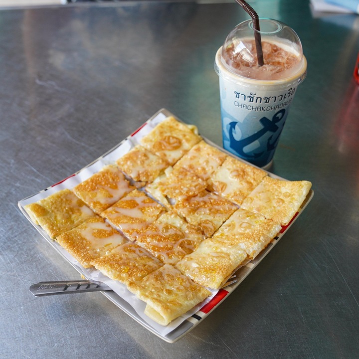 Roti Cha Cha Cha Chaw Boat - โรตีชาชักชาวเรือ สาขาบางรัก | 뽈레 Polle