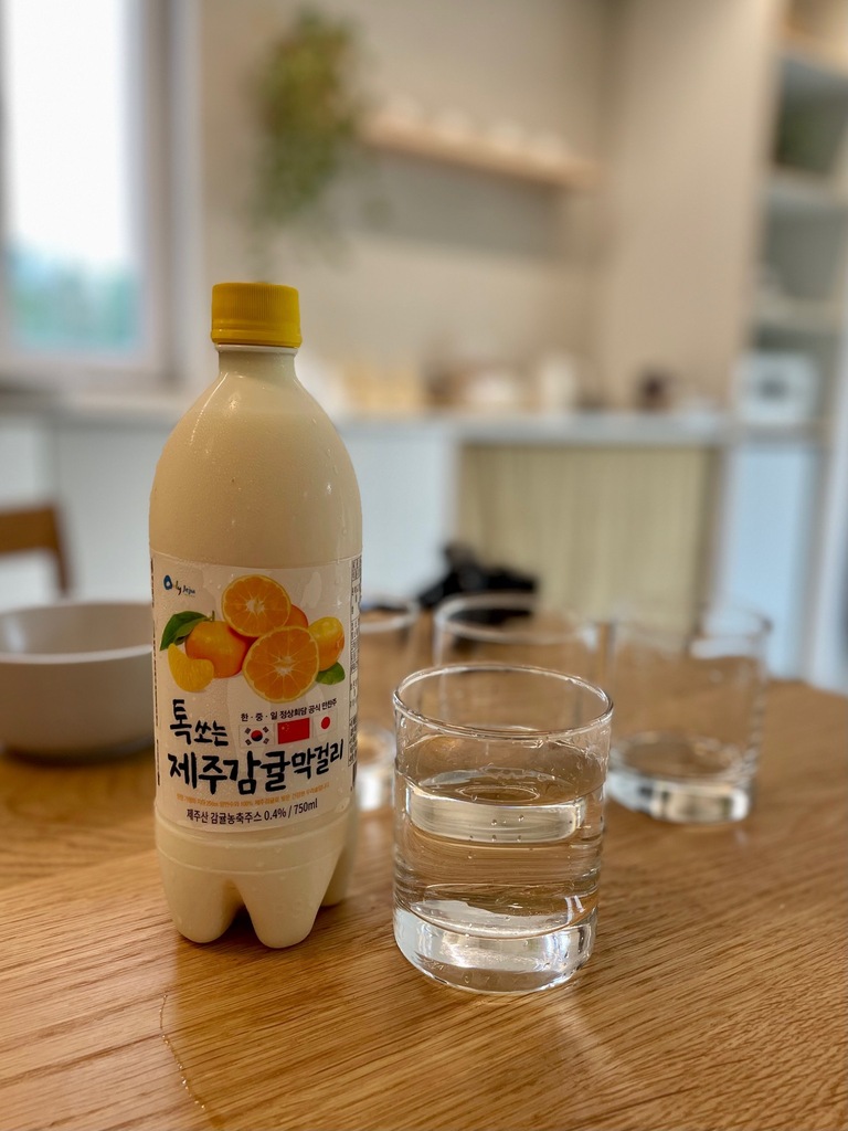 톡쏘는 제주감귤 막걸리 - 우리술 | 뽈레 Polle